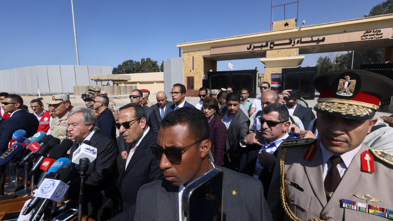 Gaza: Antonio Guterres tape du poing sur la table, manifestations de ...