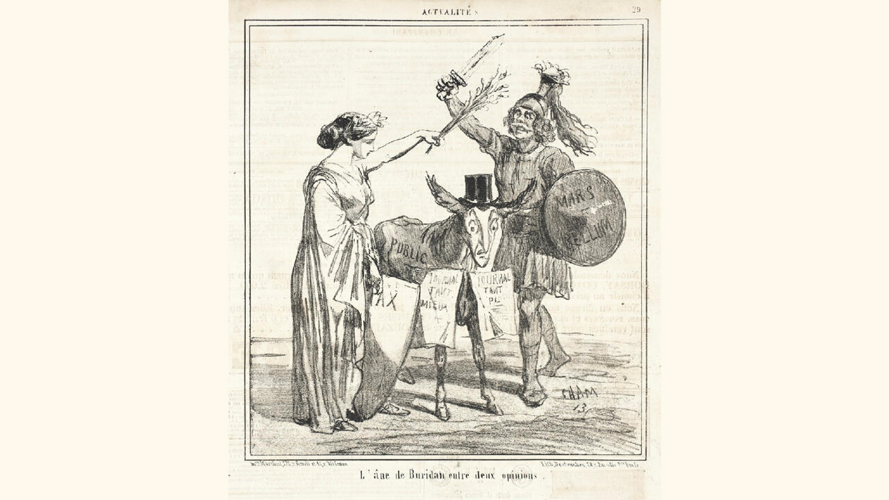 «Être comme l’âne de Buridan» = hésiter, être indécis - La Puce à l ...