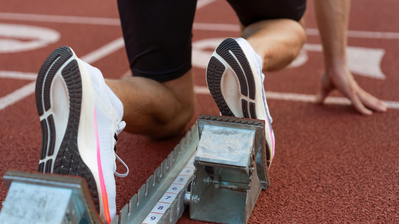 Être dans les starting-blocks - Les mots des JO